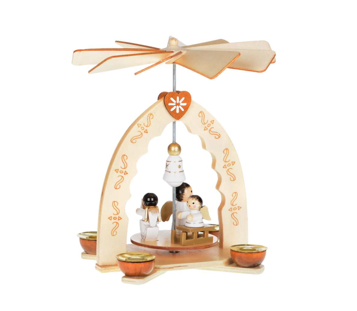 Vintage Spinning Angel Carousel – Glendas Christmas Cottage